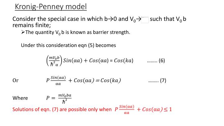 PPT - Band Theory of Solids PowerPoint Presentation - ID:2559621