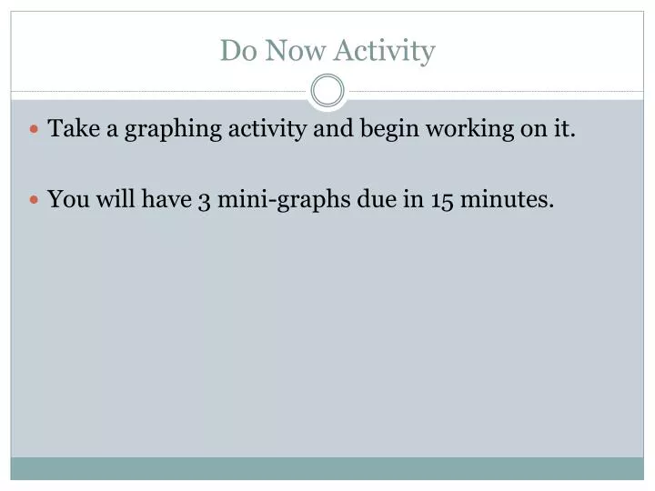 PPT - Do Now Activity PowerPoint Presentation, free download - ID:2559640