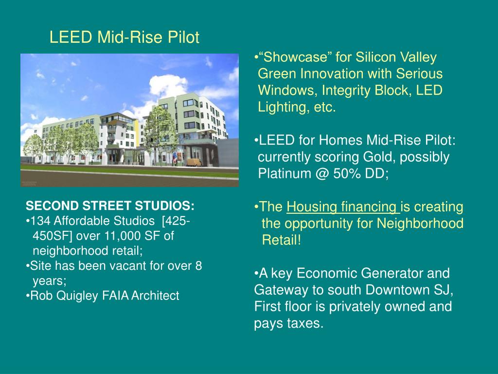 PPT - First Community Housing: DEVELOPING A “GREEN” AFFORDABLE HOUSING ...