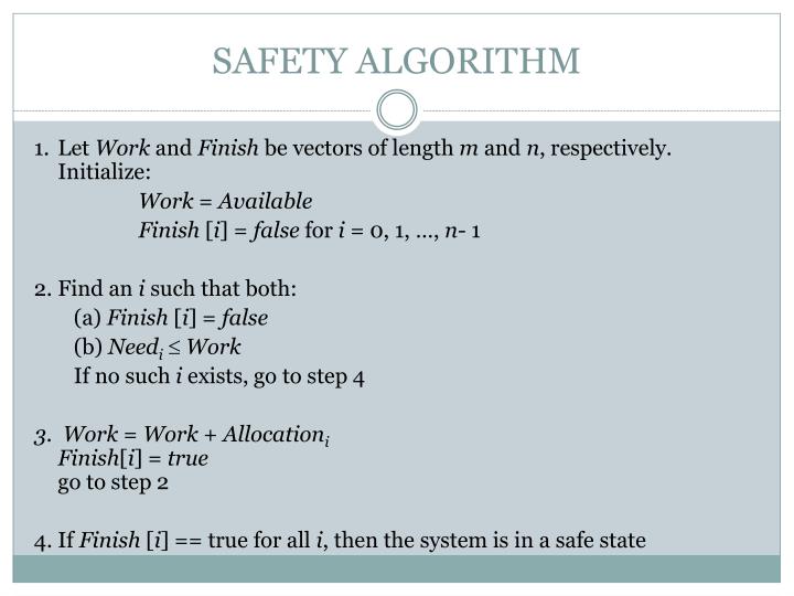 PPT - DEADLOCK AVOIDANCE PowerPoint Presentation - ID:2559830