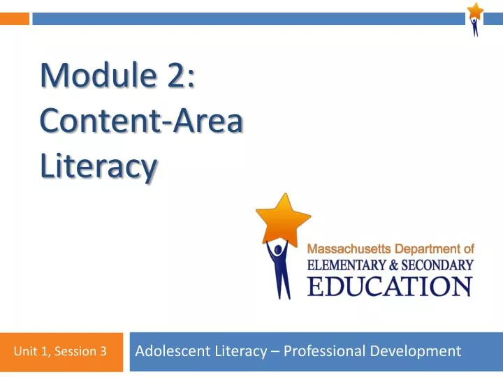 PPT - Module 2: Content-Area Literacy PowerPoint Presentation, free ...
