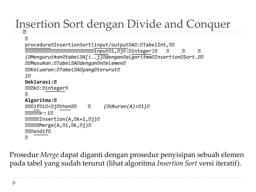 Ppt Design And Analysis Of Algorithm Decrease And Conquer Algorithm Powerpoint Presentation
