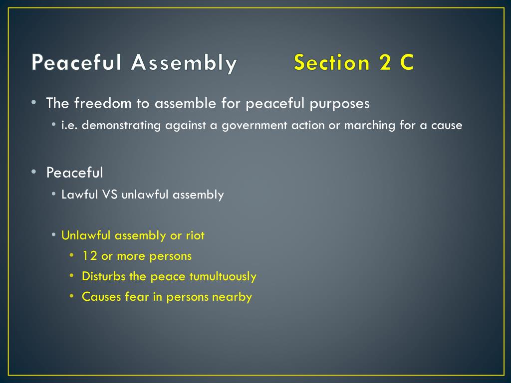 PPT - The Canadian Charter of Rights and Freedoms PowerPoint ...