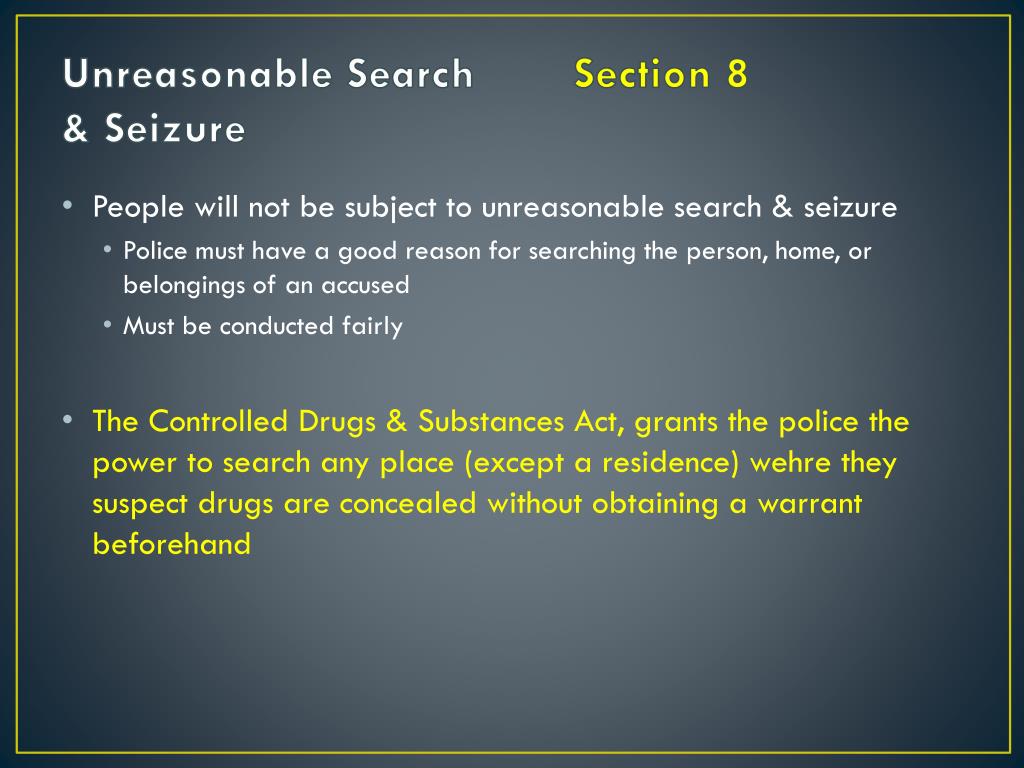 PPT - The Canadian Charter of Rights and Freedoms PowerPoint ...