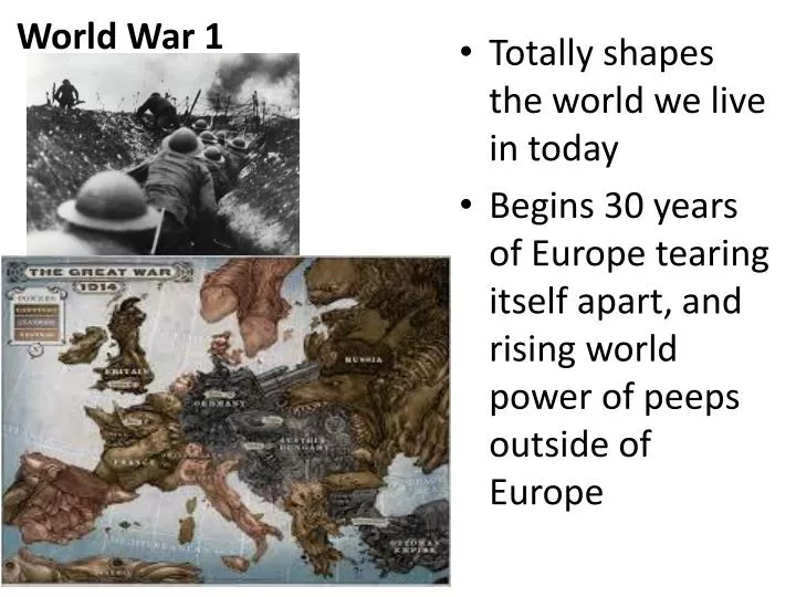 PPT - World War 1 PowerPoint Presentation, free download - ID:2560215