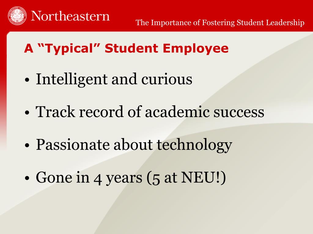 PPT - The Importance of Fostering Student Leadership PowerPoint ...