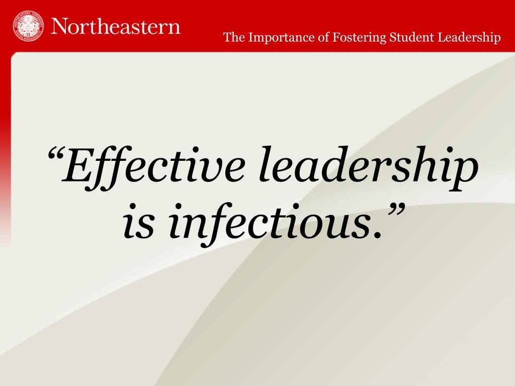 PPT - The Importance of Fostering Student Leadership PowerPoint ...