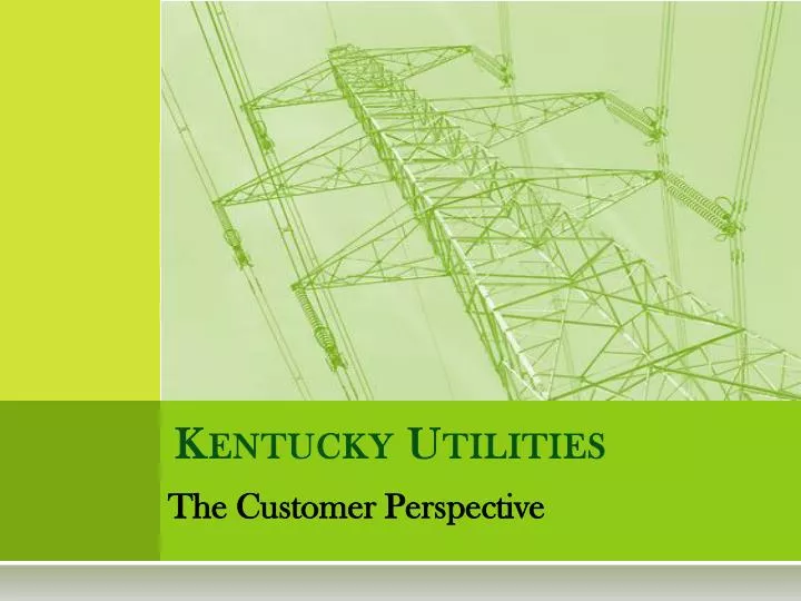 PPT - Kentucky Utilities PowerPoint Presentation, free download - ID ...