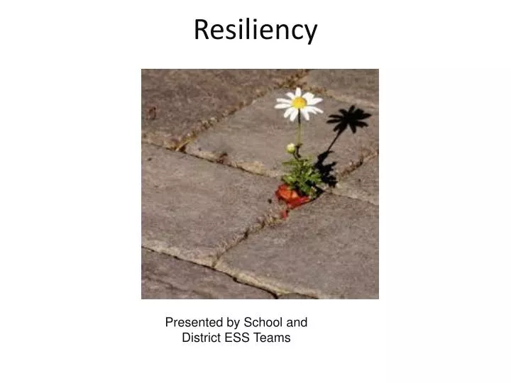PPT - Resiliency PowerPoint Presentation, free download - ID:2560993