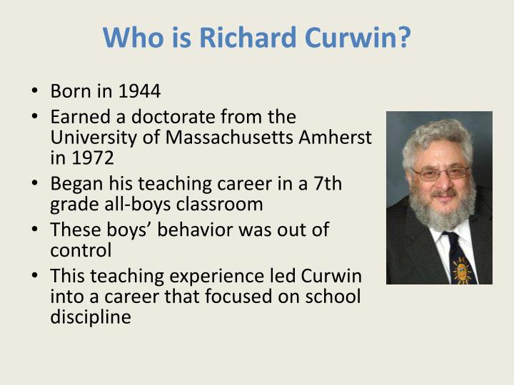PPT - Curwin & Mendler : Discipline through Dignity and Hope PowerPoint ...