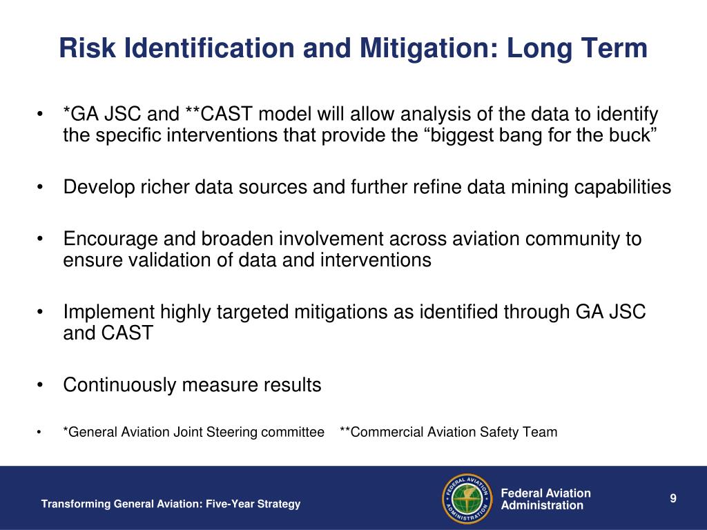 PPT - Transforming General Aviation Safety Five-Year Strategy ...