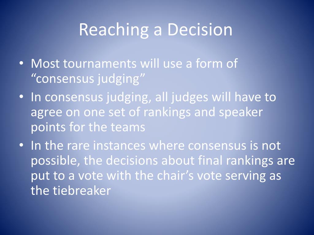 PPT - Judging British Parliamentary Debate PowerPoint Presentation ...