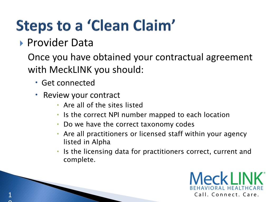 PPT - Secrets to Successful Claim Submission Claims Team Info Share ...