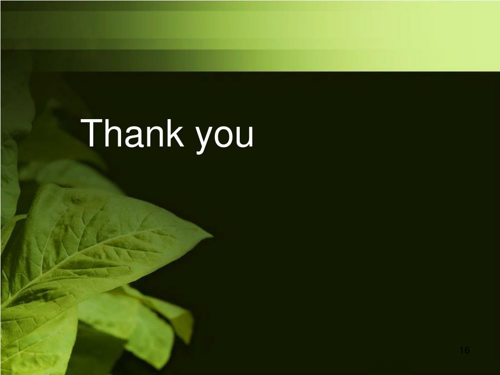 PPT - 2013 Tobacco Industry Seminar CROP PRODUCTION INTELLIGENCE ...