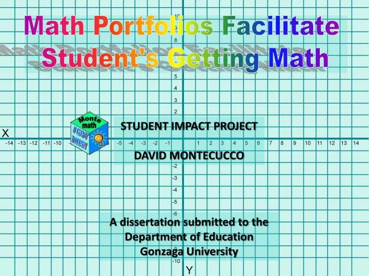 PPT - Math Portfolios Facilitate Student's Getting Math PowerPoint ...