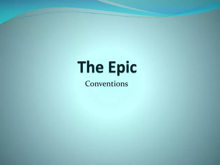 PPT - The Epic PowerPoint Presentation, free download - ID:2564122