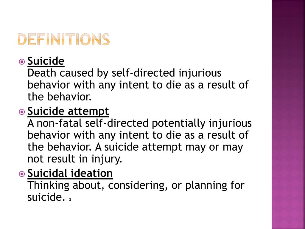 PPT - Suicide: Risk assessment& treatment. PowerPoint Presentation - ID ...