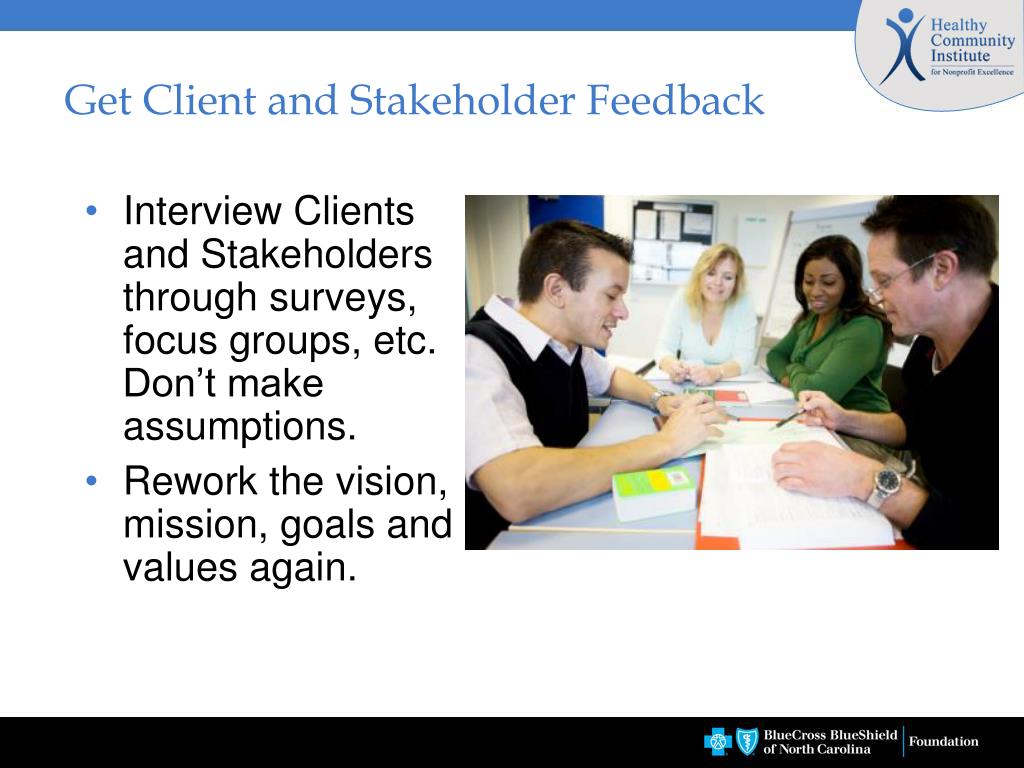 PPT - The Importance of Customer & Stakeholder Feedback in Strategic ...