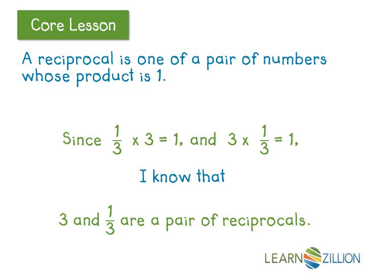PPT - What is a reciprocal? How can I find the reciprocal of a number ...