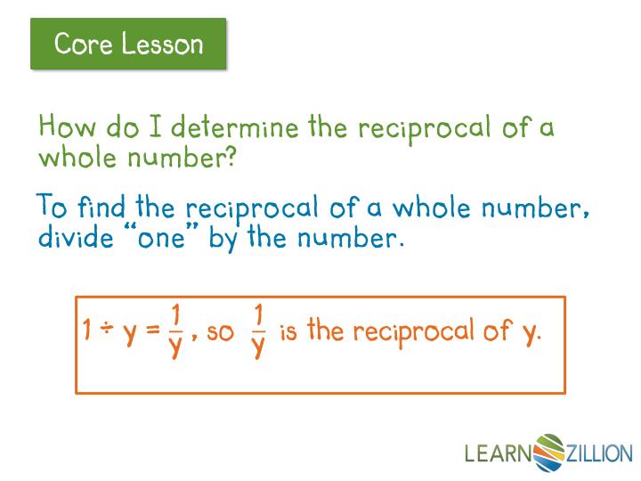 PPT - What is a reciprocal? How can I find the reciprocal of a number ...