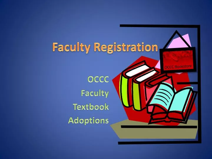 PPT - Faculty Registration PowerPoint Presentation, free download - ID ...