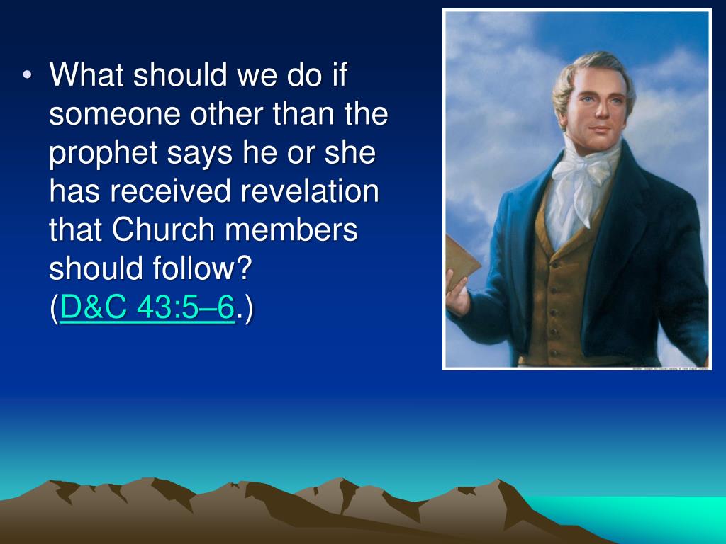 PPT - Lesson 15: The Prophet Receives Revelation for the Church ...