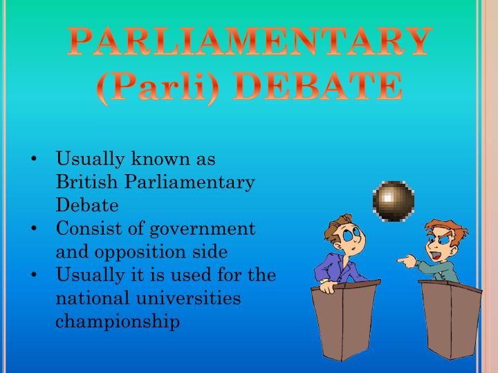 PPT - PARTS, TYPES AND RULES OF DEBATE PowerPoint Presentation - ID:2565643