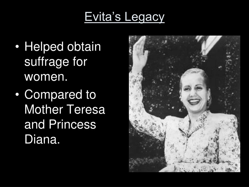 PPT - The Life of María Eva Duarte de Perón PowerPoint Presentation ...