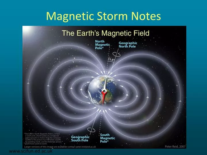 PPT - Magnetic Storm Notes PowerPoint Presentation, free download - ID ...