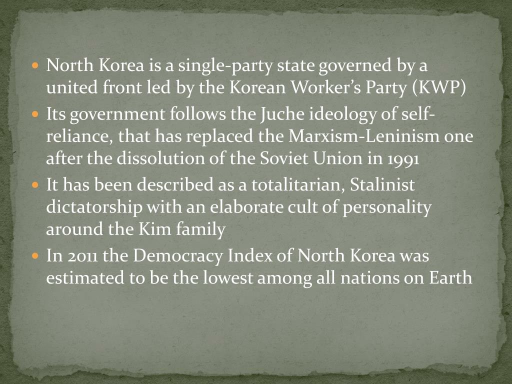 PPT - Democratic People’s Republic of Korea PowerPoint Presentation ...