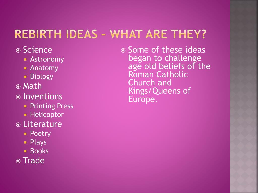PPT - Renaissance: The Rebirth of Europe PowerPoint Presentation, free ...