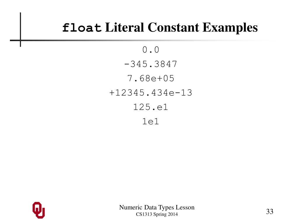 PPT - Numeric Data Types Outline PowerPoint Presentation, free download ... PPT - Numeric Data Types Outline PowerPoint Presentation, free download ...