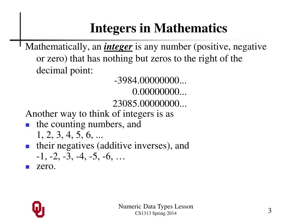 PPT - Numeric Data Types Outline PowerPoint Presentation, free download ... PPT - Numeric Data Types Outline PowerPoint Presentation, free download ...