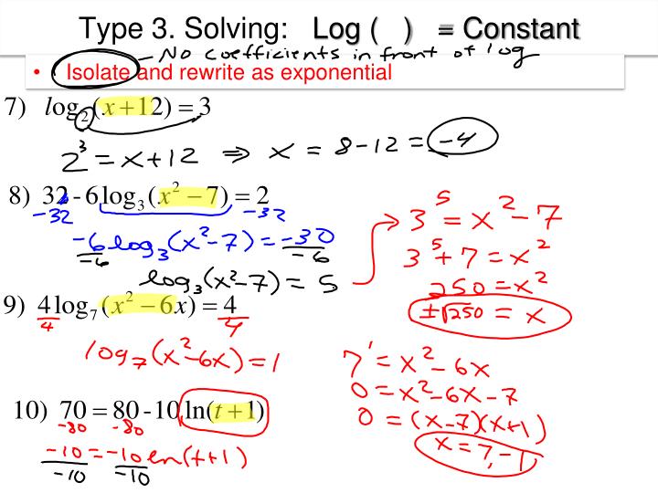 PPT - Properties of Logarithms PowerPoint Presentation - ID:2567614