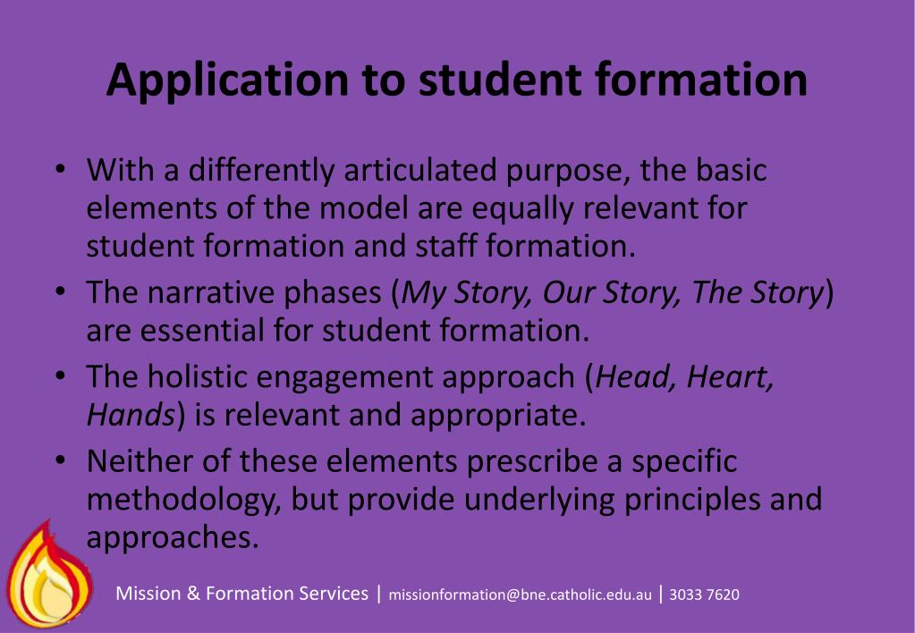 PPT - Spiritual Formation Frameworks in Catholic Schools Greg Sunter ...