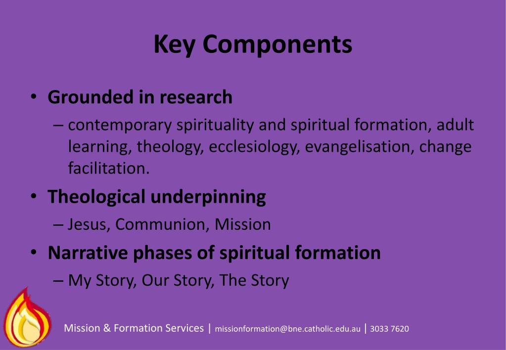PPT - Spiritual Formation Frameworks in Catholic Schools Greg Sunter ...