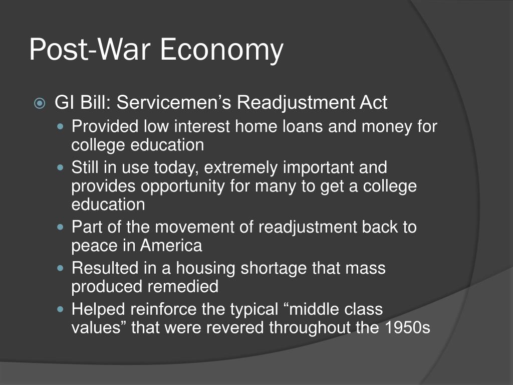 PPT - The Cold War Era: The United States After World War II (1946-1960 ...