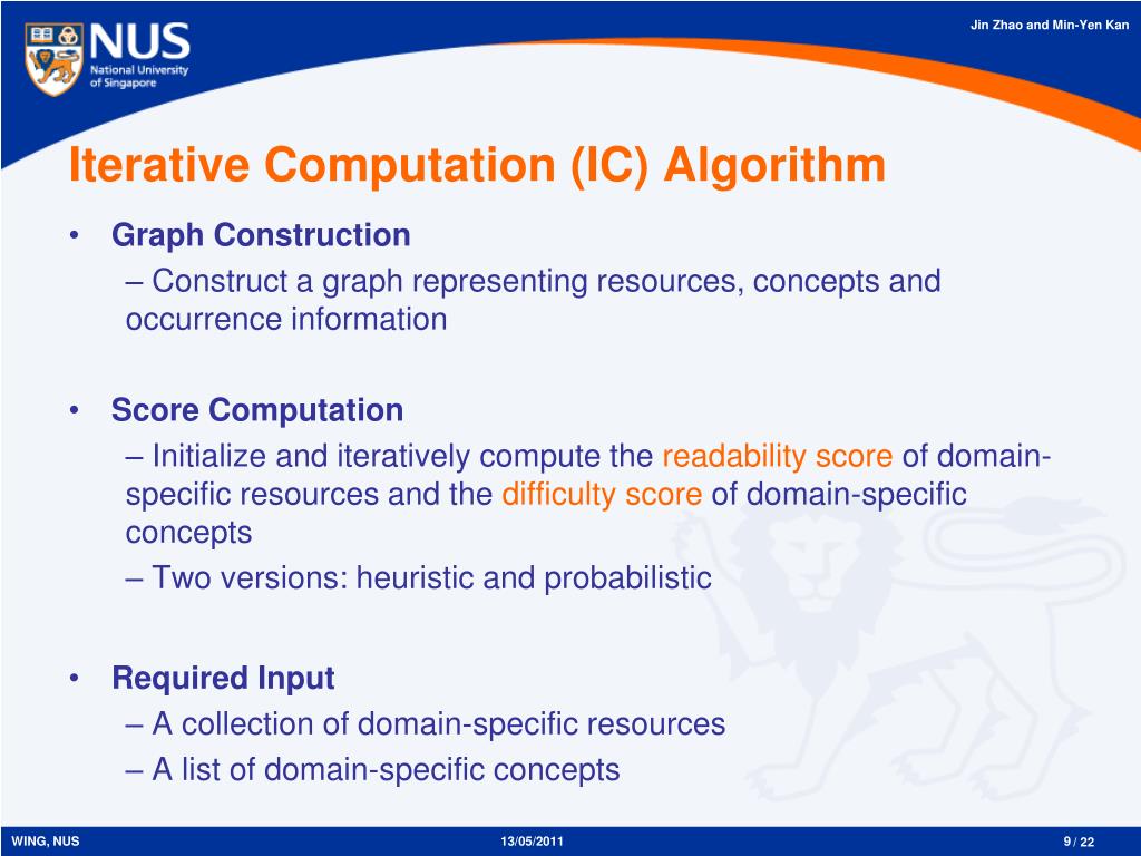 PPT - Domain-Specific Iterative Readability Computation PowerPoint ... PPT - Domain-Specific Iterative Readability Computation PowerPoint ...