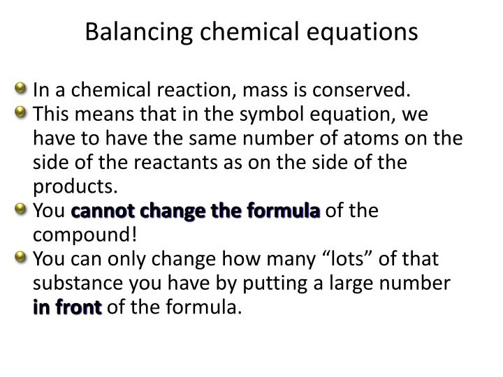 PPT - Moles and reacting masses PowerPoint Presentation - ID:2568915