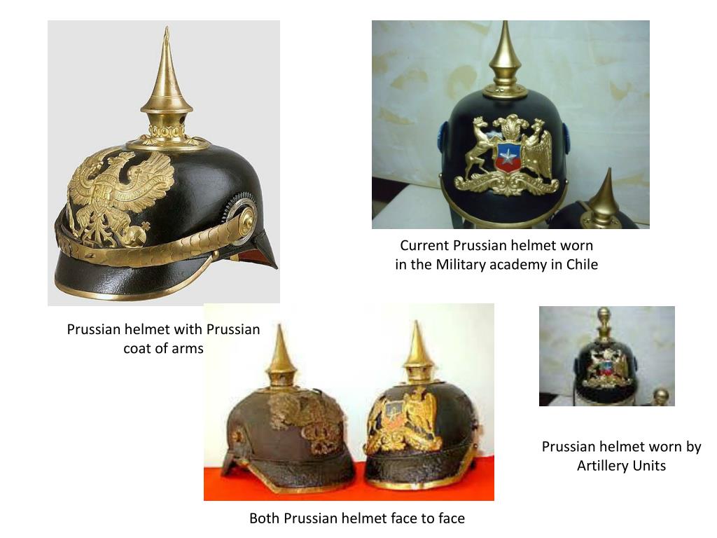 PPT - Historical Evolution of Prussian Helmets in Chilean Military ...