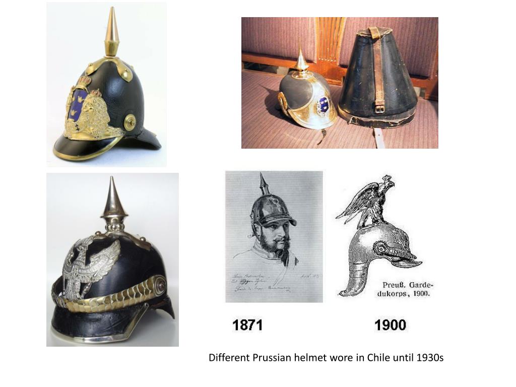 PPT - Historical Evolution of Prussian Helmets in Chilean Military ...