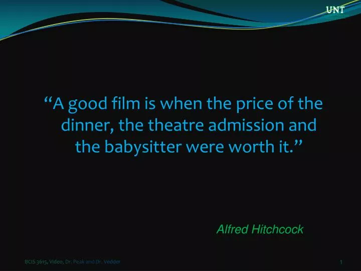 PPT - Alfred Hitchcock PowerPoint Presentation, free download - ID:2569349