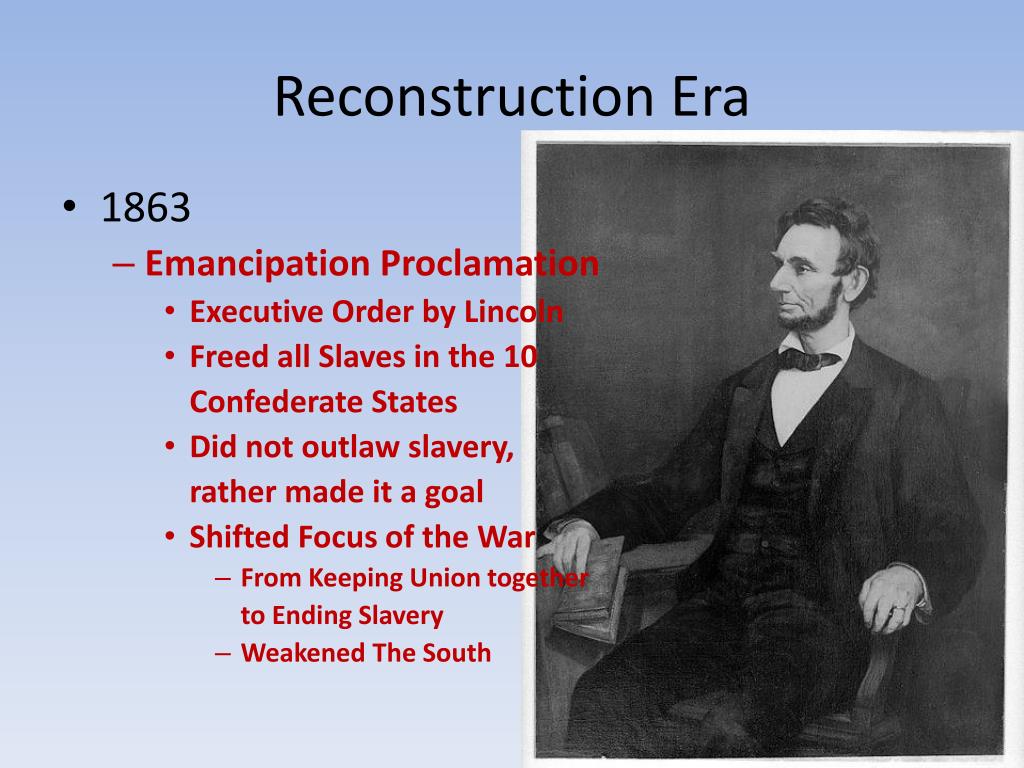 PPT - 1863 – 1877 United State of America PowerPoint Presentation, free ...