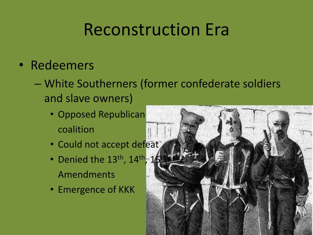 PPT - 1863 – 1877 United State of America PowerPoint Presentation, free ...