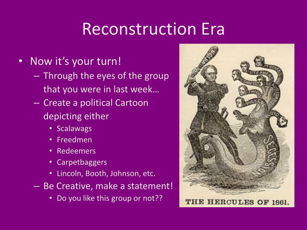 PPT - 1863 – 1877 United State of America PowerPoint Presentation, free ...