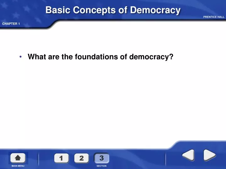 PPT - Basic Concepts of Democracy PowerPoint Presentation, free ...