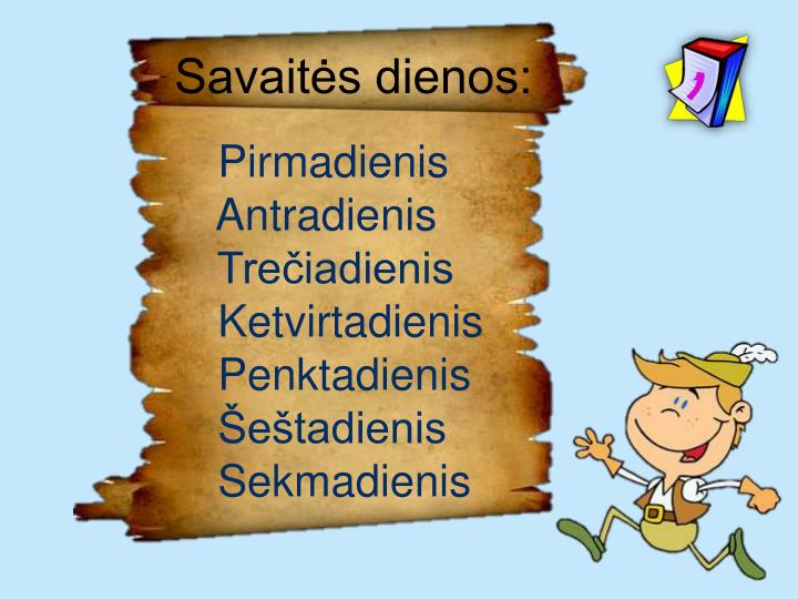 PPT - Kalendorius PowerPoint Presentation - ID:2570790