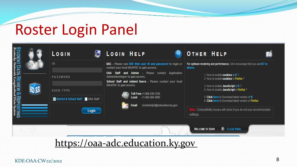 PPT - ACCESS for ELLs® Rosters PowerPoint Presentation, free download ...