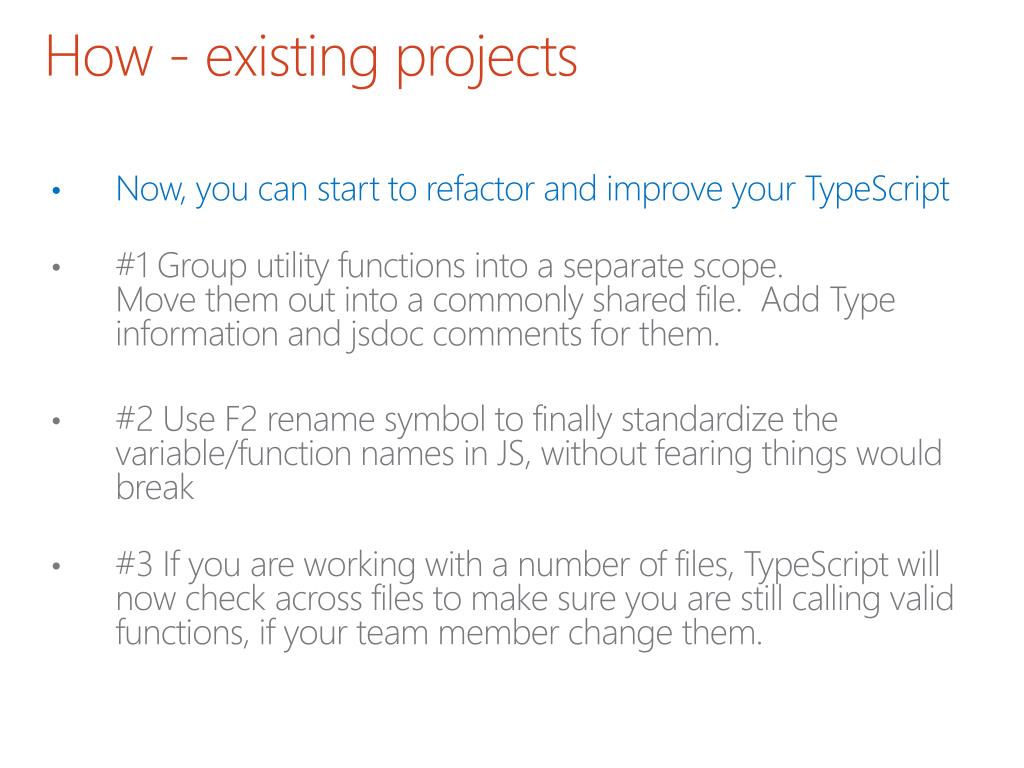 Ppt Microsofts Typescript Javascript For The Sharepoint Dev Guy Powerpoint Presentation
