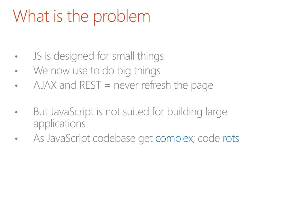 Ppt Microsofts Typescript Javascript For The Sharepoint Dev Guy Powerpoint Presentation
